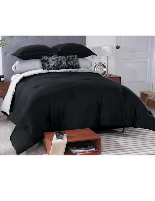 Set de edredón Íntima Hogar Titanio 1