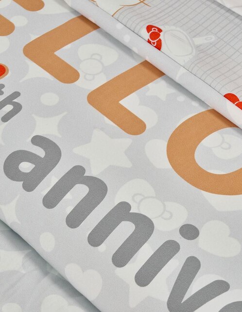 Set edredón Providencia 50 Aniversario Hello Kitty 5