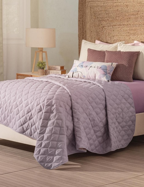 Set de colcha Intima Hogar Oasis Lavanda 1