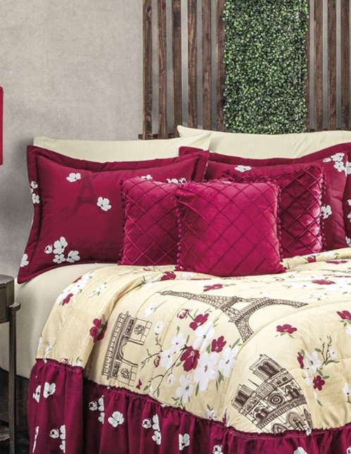 Set de colcha Intima Hogar Volante La France 2