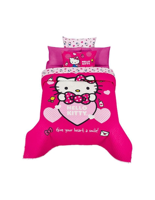Set de colcha Providencia Hello Kitty Heart 1