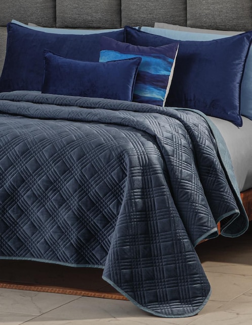 Colcha Intima Hogar Pacific Blue 1