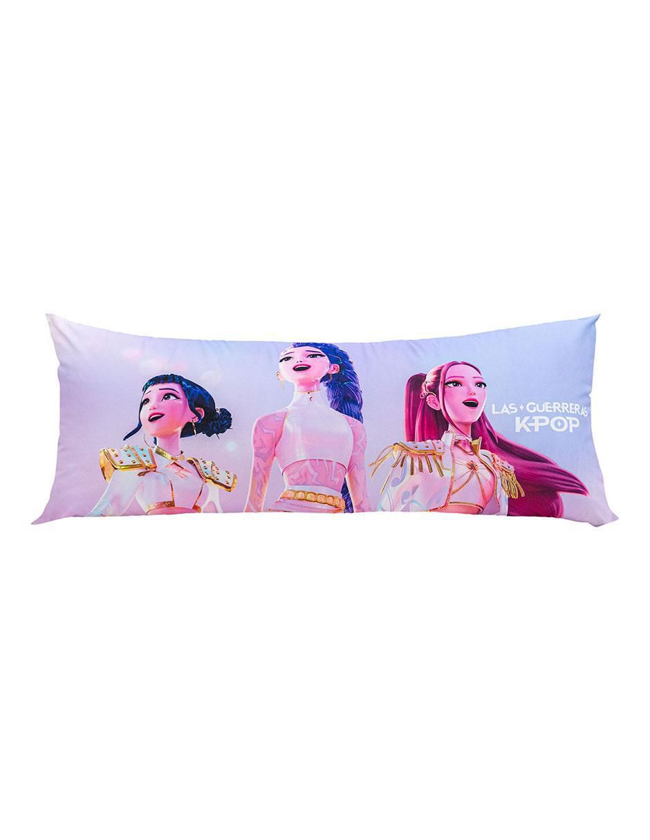 Almohada Providencia Súper Jumbo Guerreras K-Pop Estrellas firmeza media