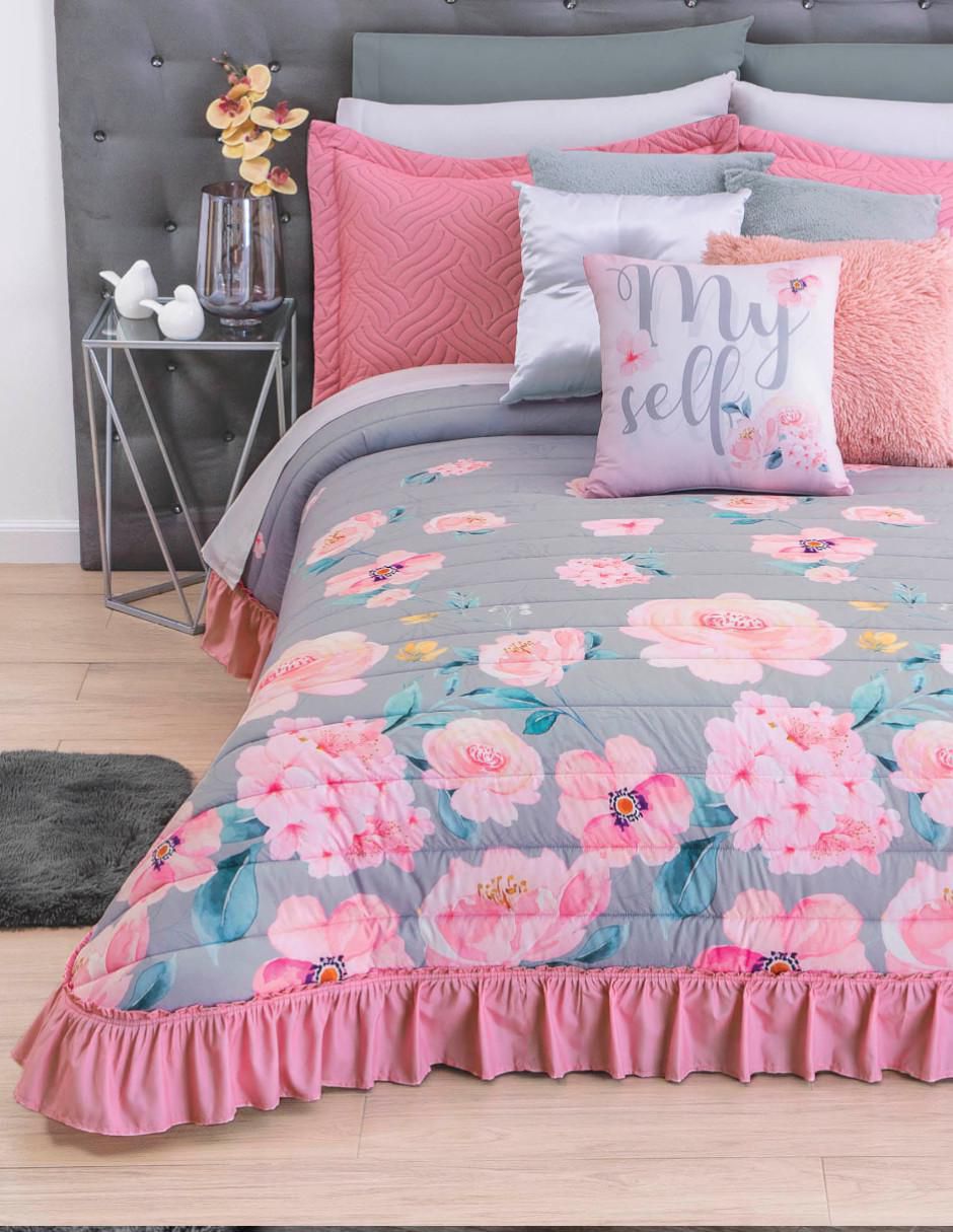 Set de colcha Concord Peonias